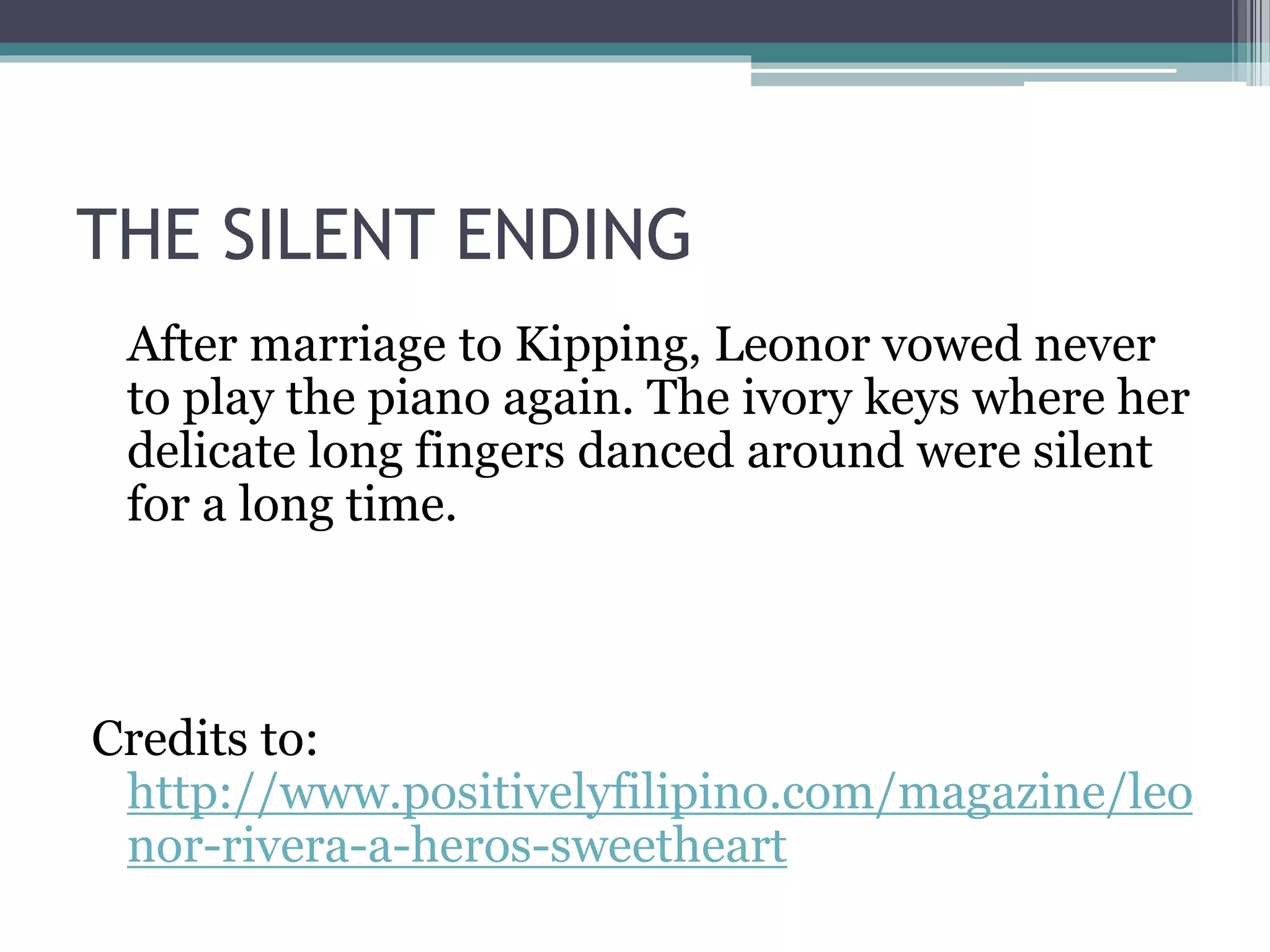 Leonor rivera and rizal | PPTX