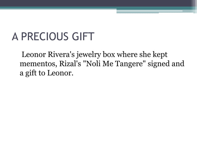 Leonor rivera and rizal | PPTX