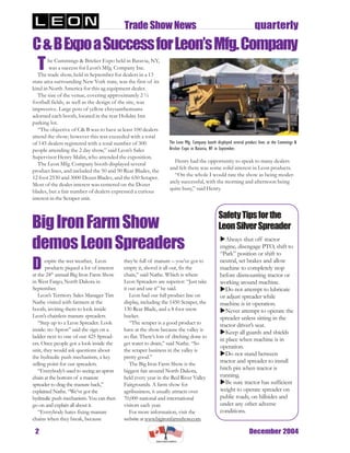 Leon Quarterly | PDF | Agriculture | Industries