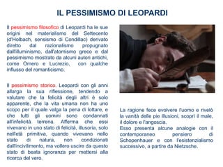 Presentazione Leopardi | PPTX