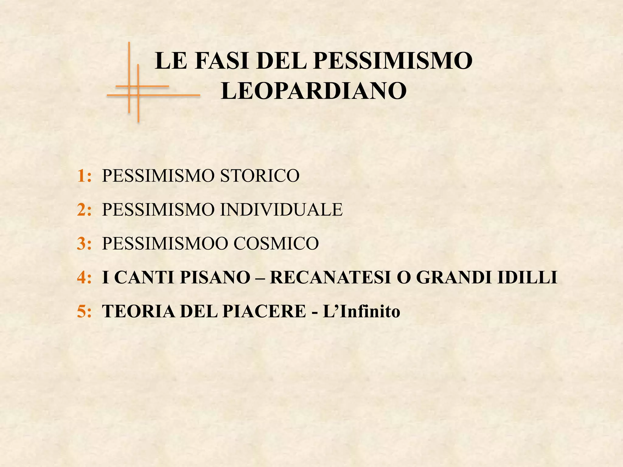 Leopardi.presentazione | PPTX