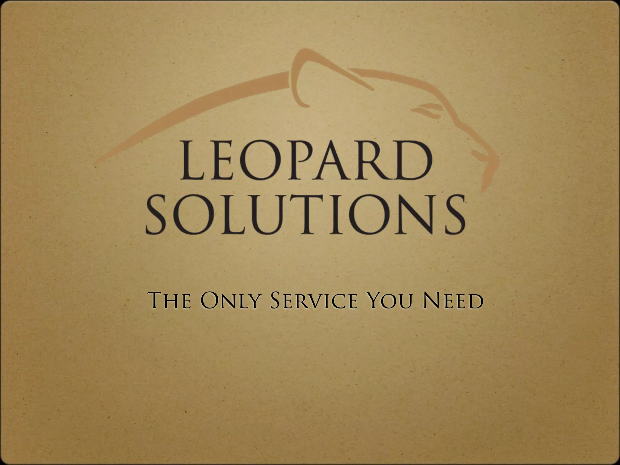 Leopard Solutions Overview | PPT