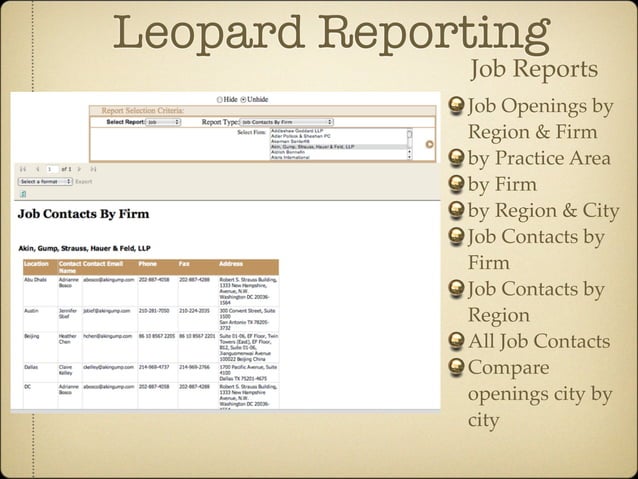 Leopard Solutions Overview