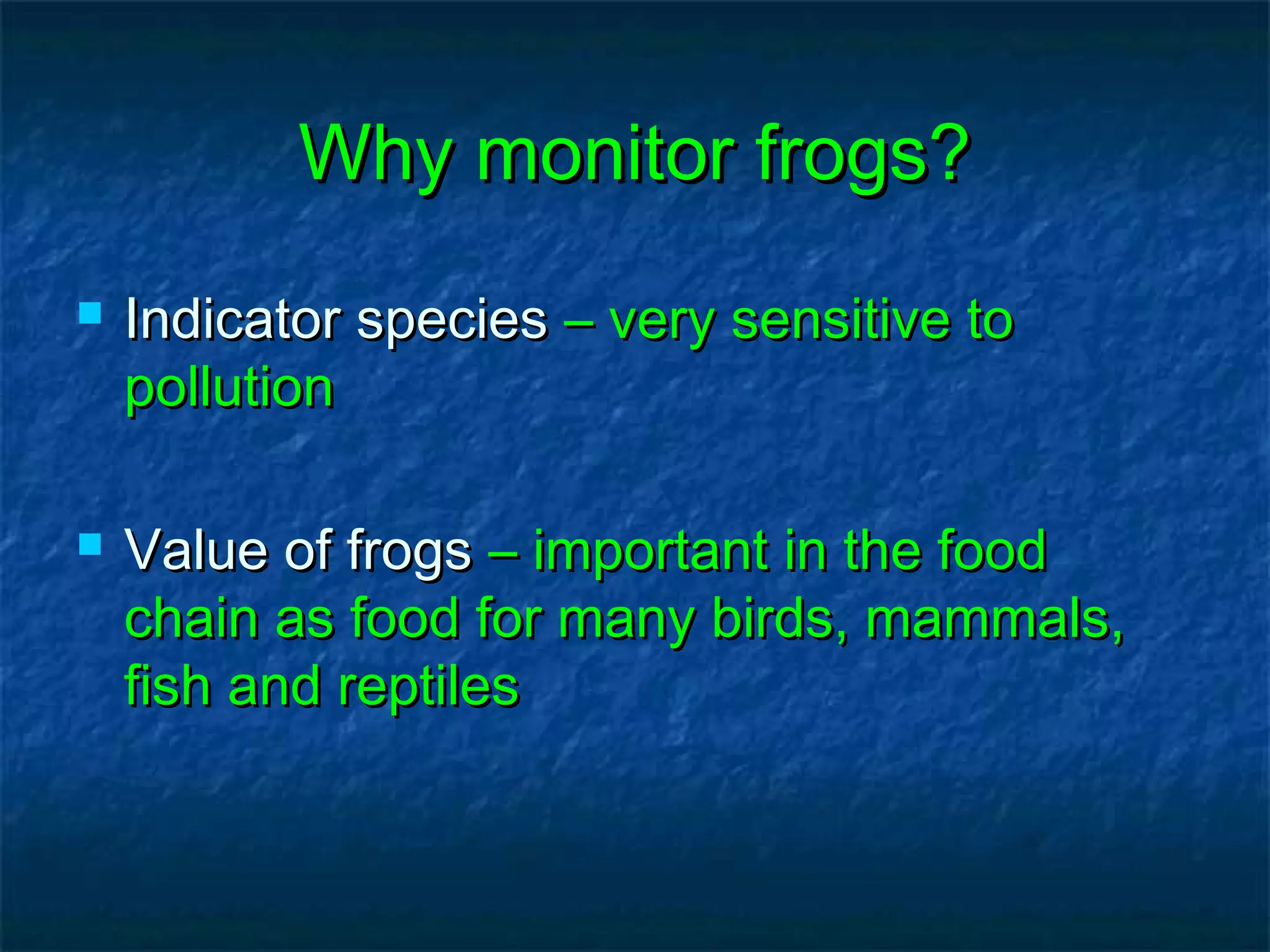 Leopold frogs wi | PPT