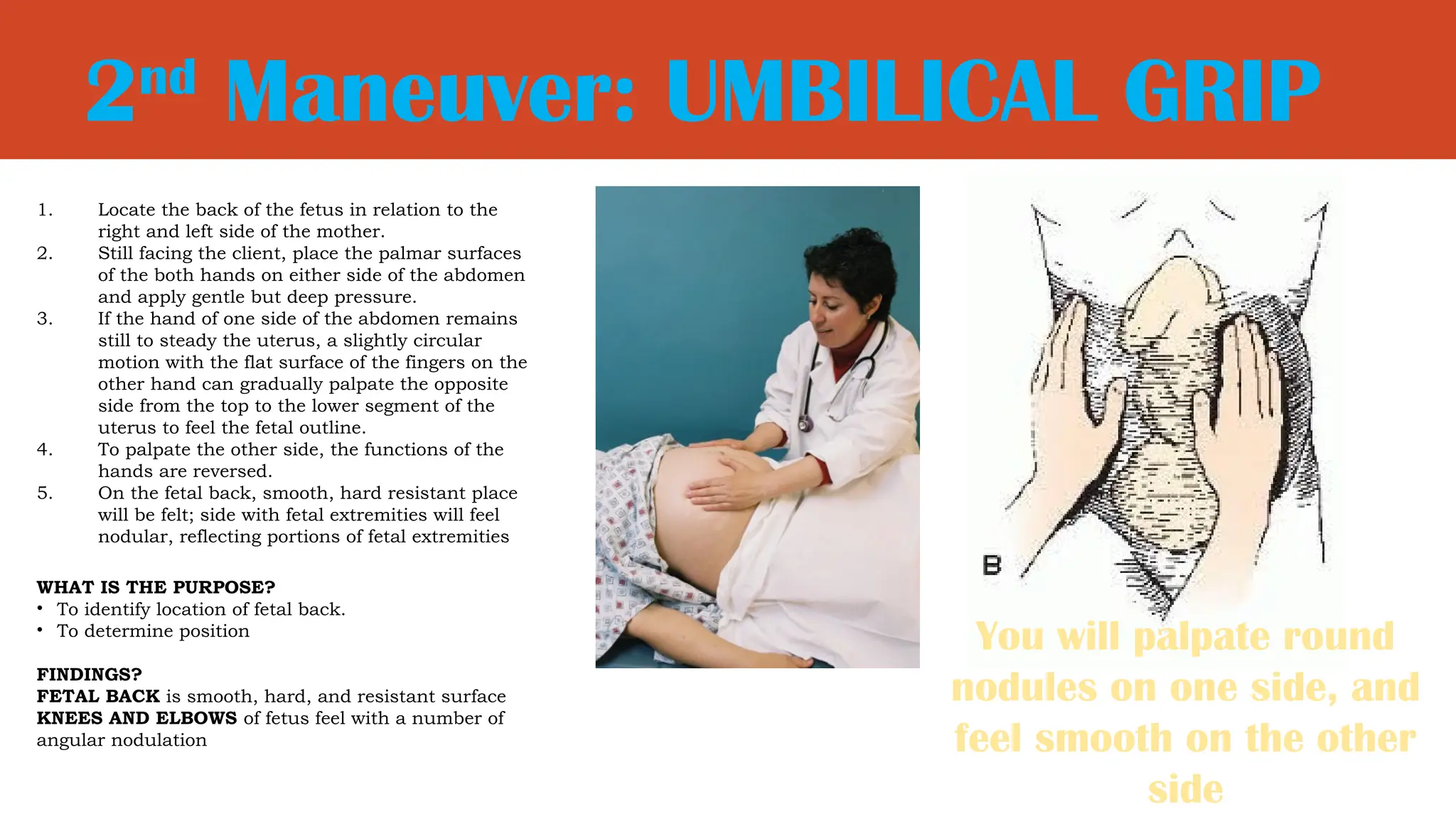 The LEOPOLD MANEUVERS in Midwifery practice | PPTX