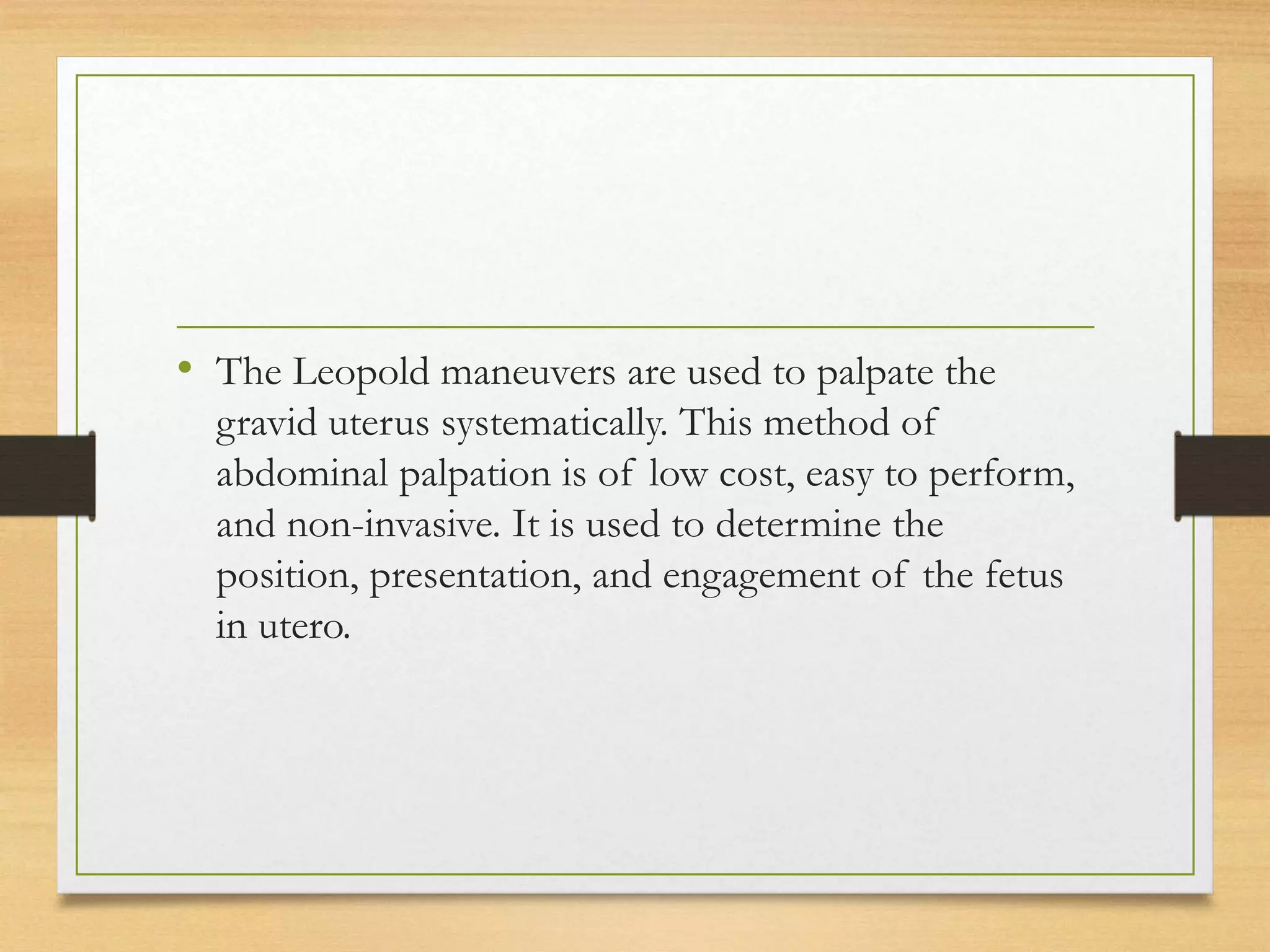Leopold manuver.pptx