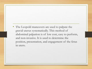 Leopold manuver.pptx