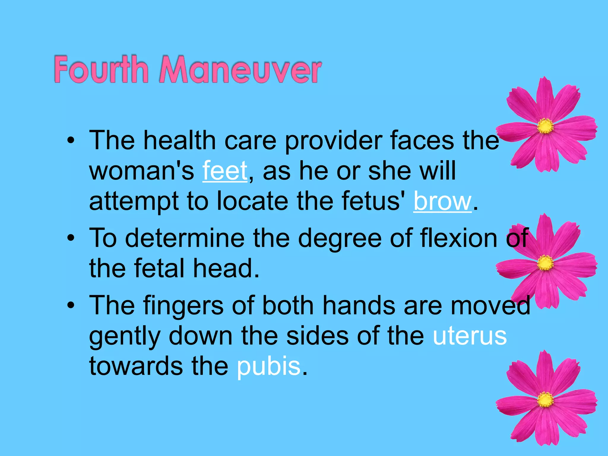 Leopolds’ maneuver | PPT