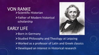 Leopold von ranke | PPTX