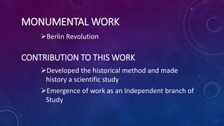 Leopold von ranke | PPTX