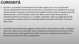 Le origini della Luna: La Teoria dell'Impatto Gigante | PDF