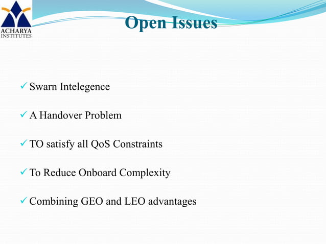 Leo Satellite Networks Pptx Computer Networking Computing