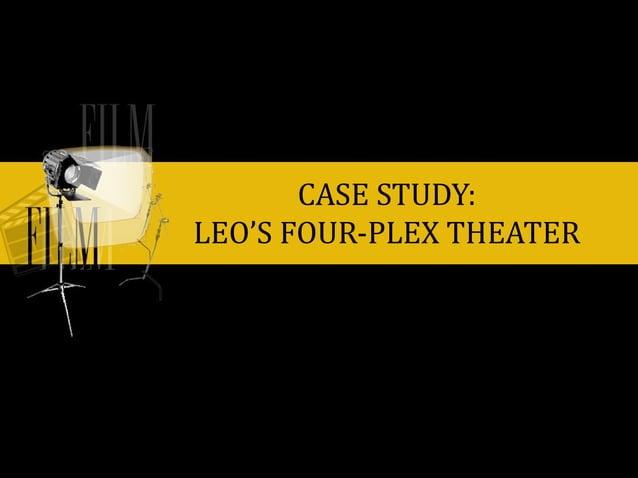Leo's four plex theater | PPT