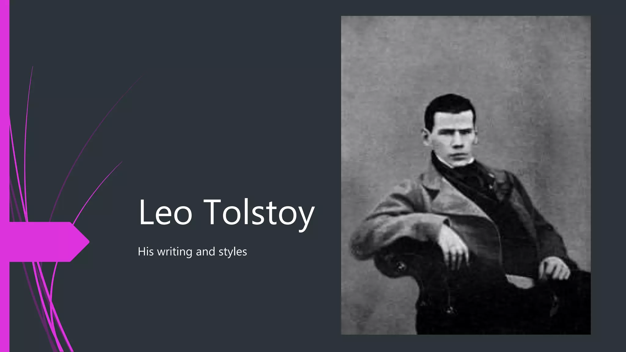 Leo tolstoy | PPTX