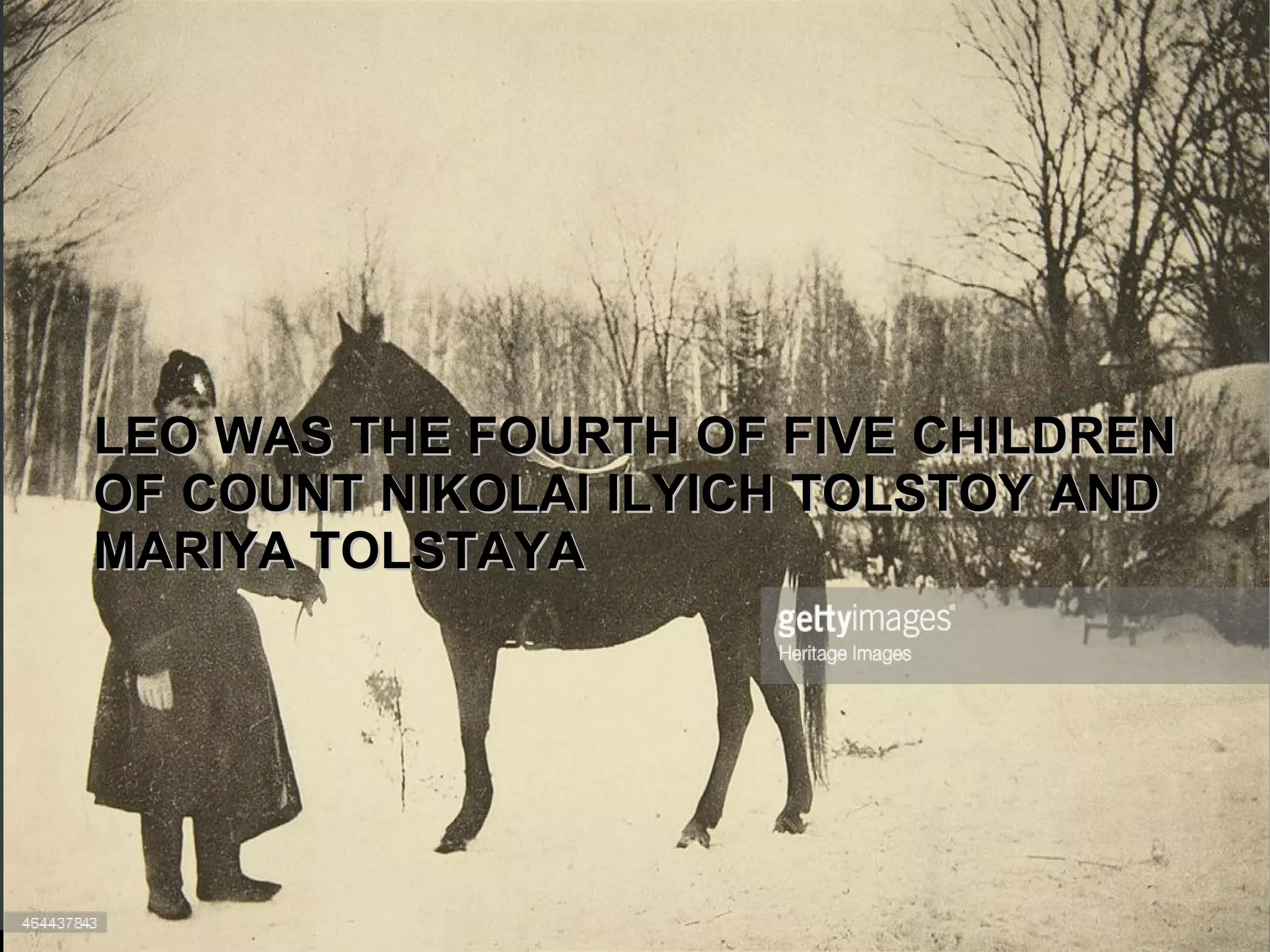 Leo tolstoy | ODP