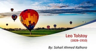 Leo tolstoy russian literature | PPTX