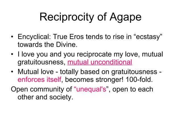Levels of reciprocity in economics by Leo Andringa | PPT