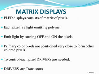 light emitting polymers | PPT