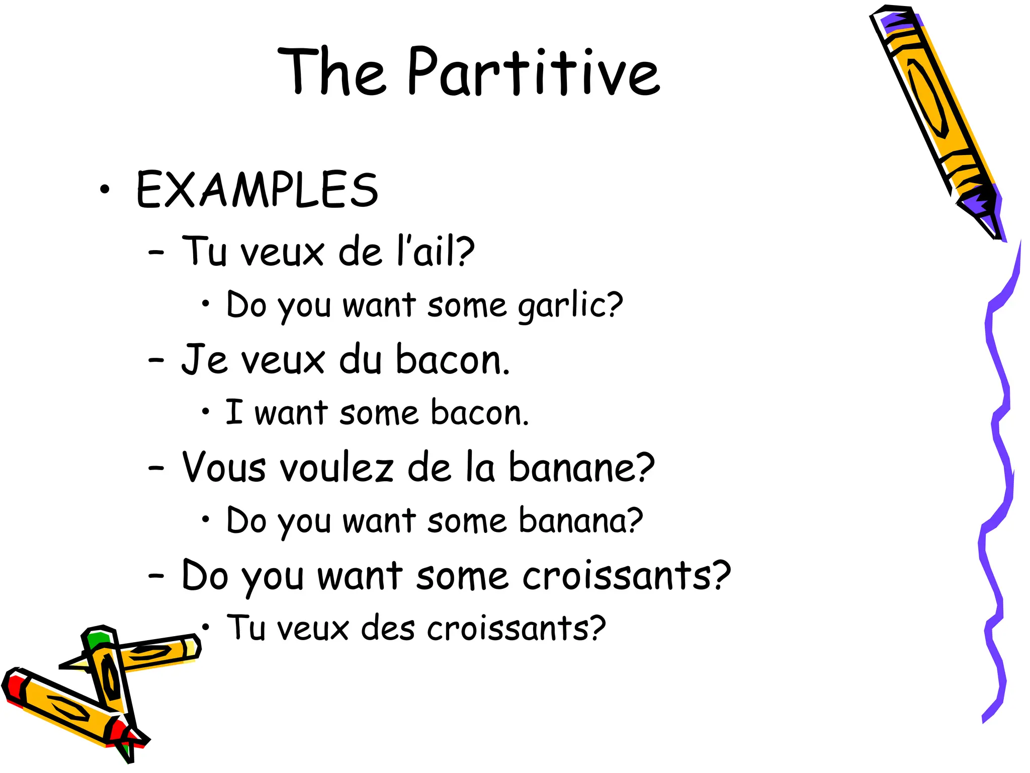 Les articles Partitifs presentation Review.ppt