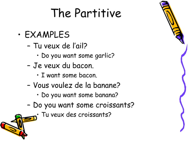 Les articles Partitifs presentation Review.ppt