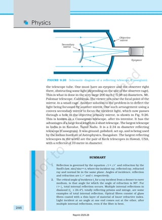Chapter 9 Ray opticals and opticals instruments | PDF