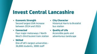 We Are Lancashire: the Place for Growth | PPT
