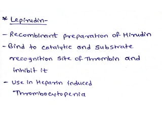 Lepirudin | PDF
