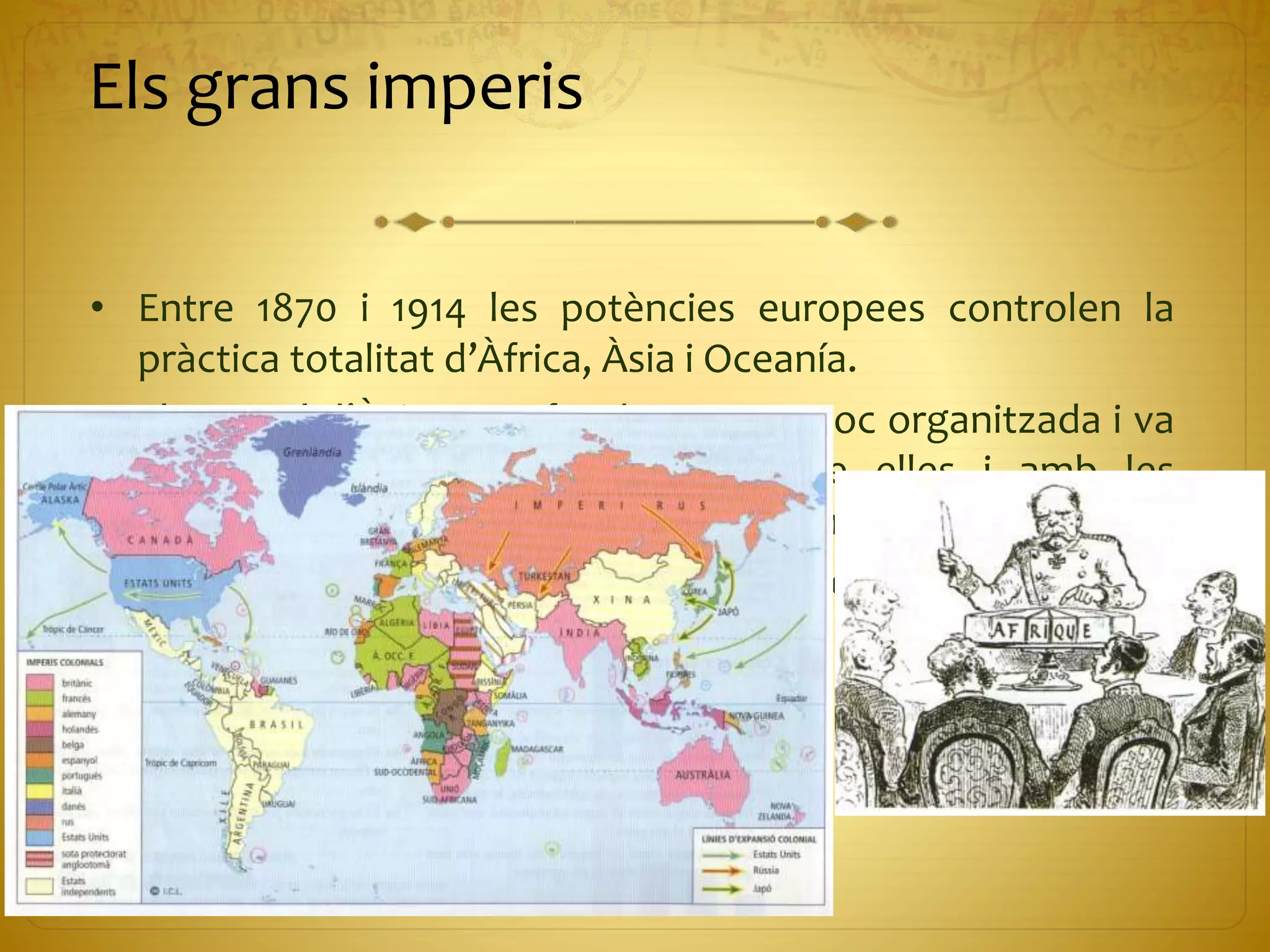 L'epoca de l'imperialisme | PPTX