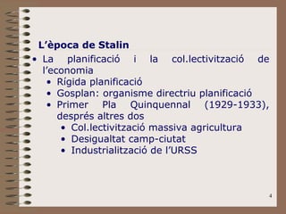 L' època de Stalin | PPT