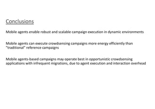 Mobile Crowdsensing with Mobile Agents | PDF