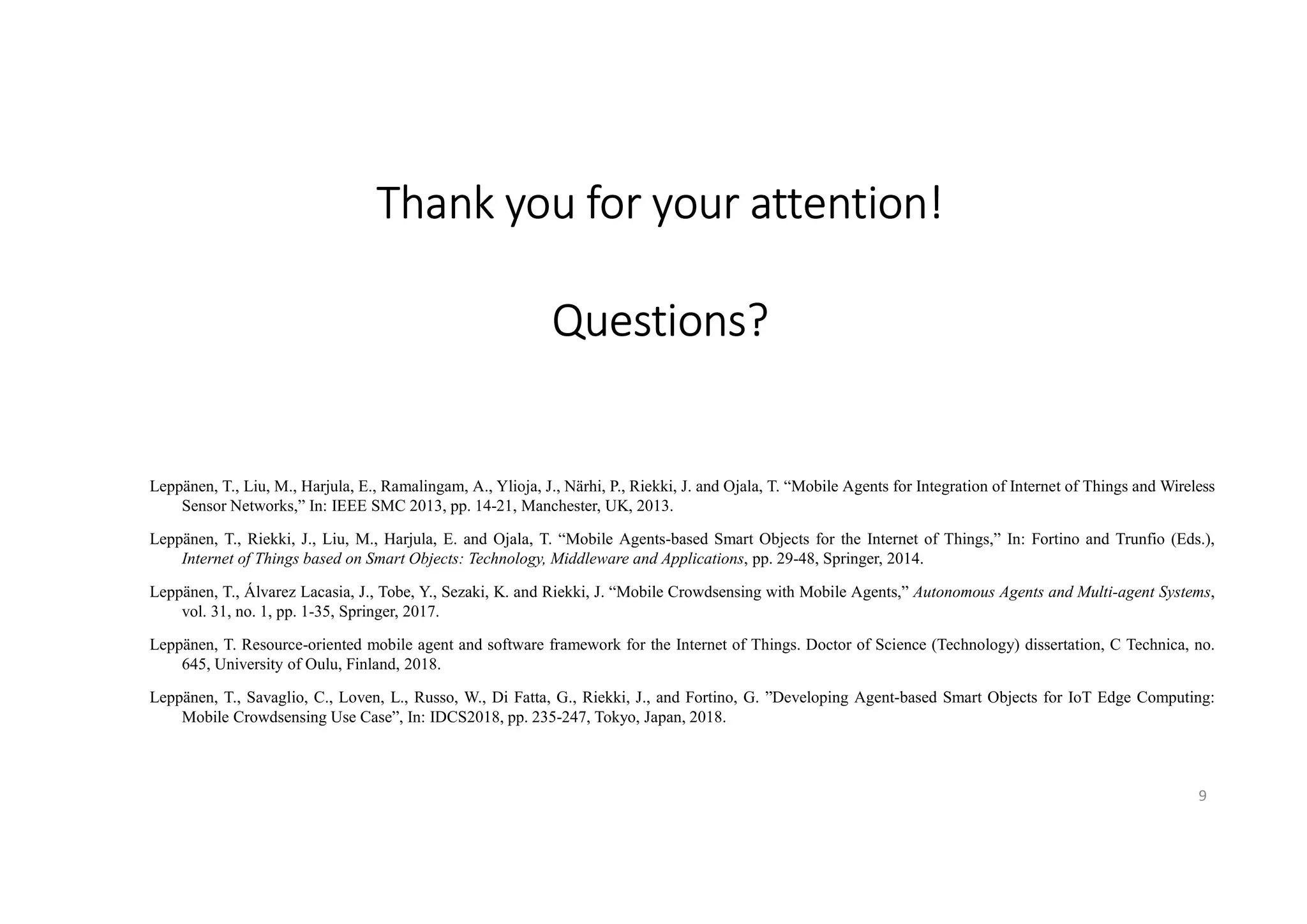 Distributed Artificial Intelligence with Multi-Agent Systems for MEC | PDF