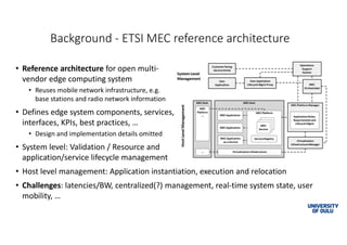 Distributed Artificial Intelligence with Multi-Agent Systems for MEC | PDF
