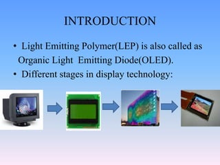 Light Emitting Polymer- By M.S.Koushik | PPT