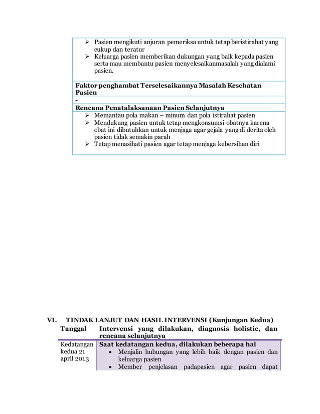 Case and Home Visit | DOCX