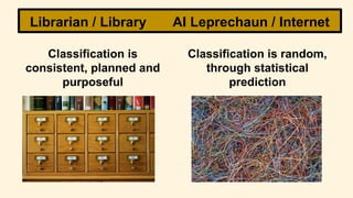 The Leprechaun and the Librarian (AI can grant wishes) | PPTX