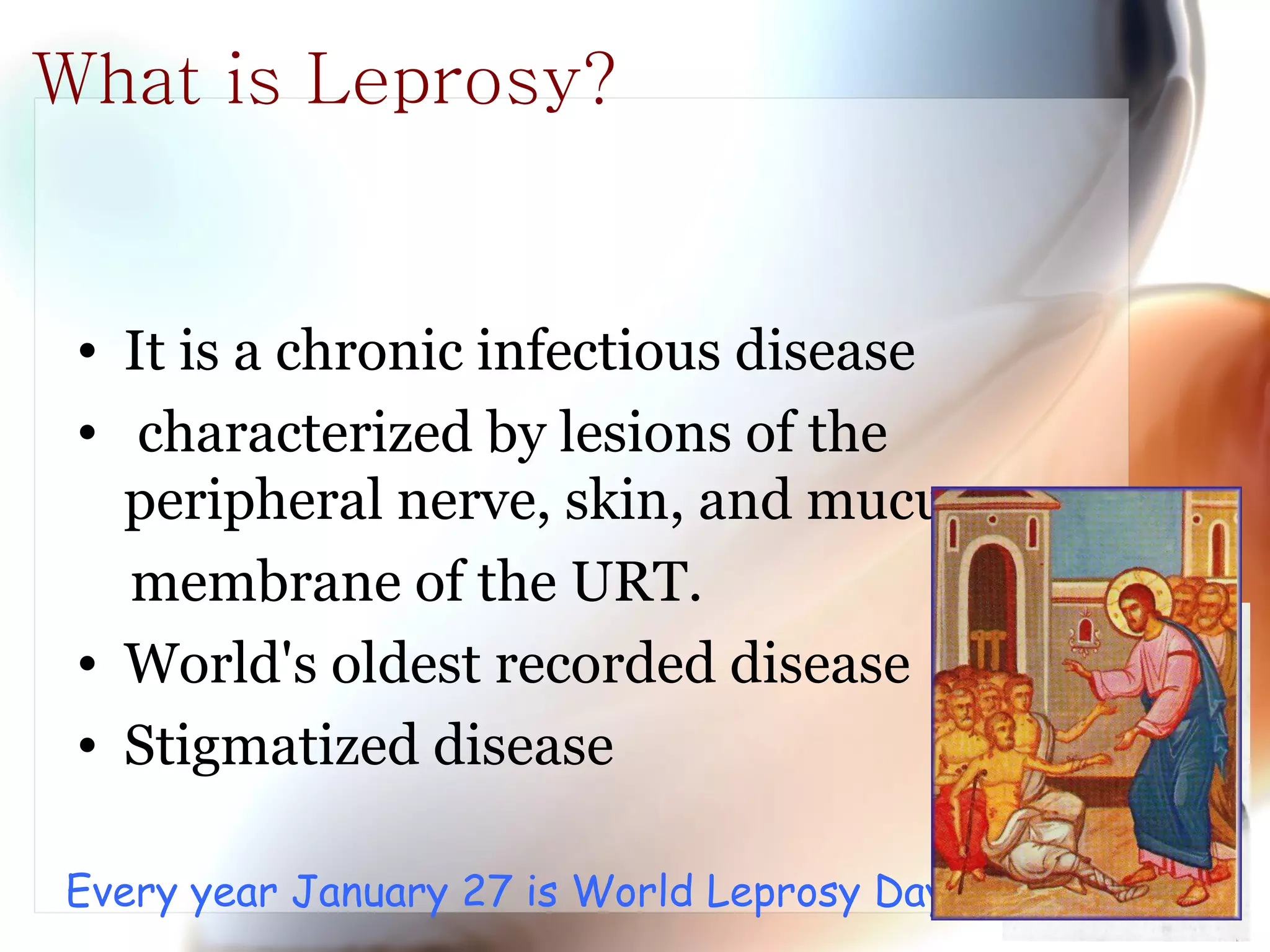 Leprosy | PPT
