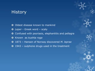 Leprosy | PPTX