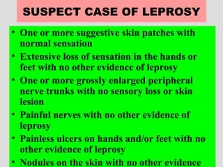 Leprosy | PPT | Infectious Diseases | Diseases and Conditions