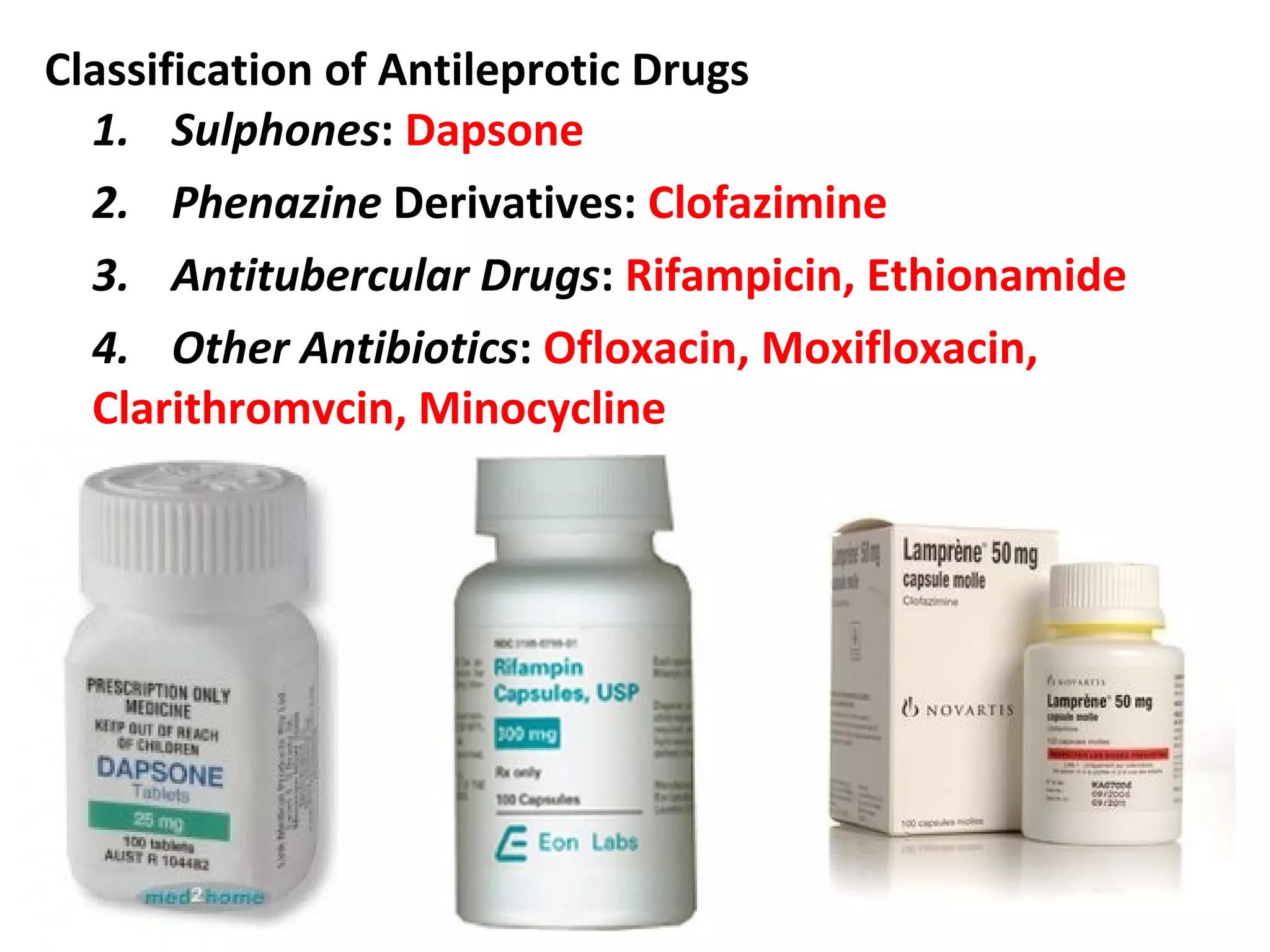 Leprosy; Antileprotic drugs | PPT