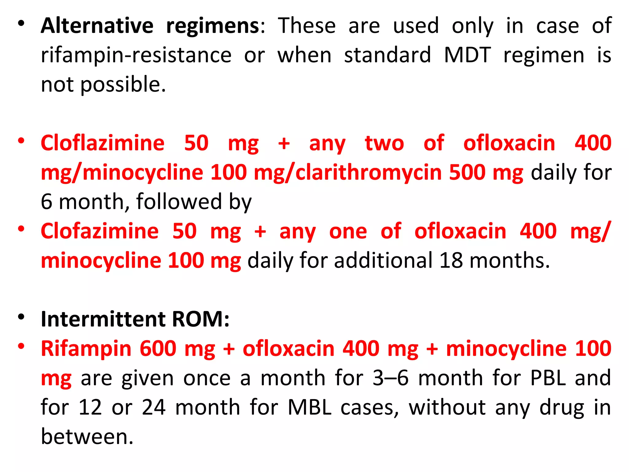 Leprosy; Antileprotic drugs | PPT