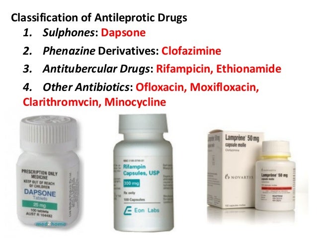 Leprosy; Antileprotic drugs