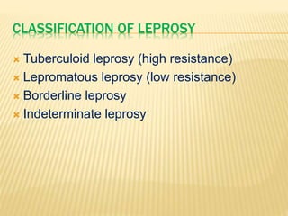 Leprosy | PPTX