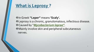Leprosy | PPTX