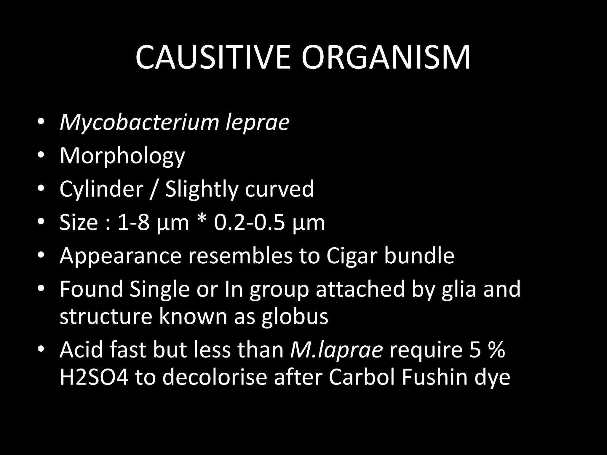 Leprosy, its pathogenesis and microbiology | PPTX