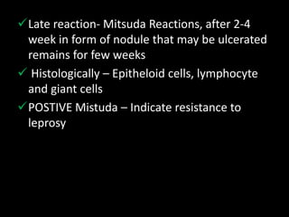 Leprosy, its pathogenesis and microbiology | PPTX