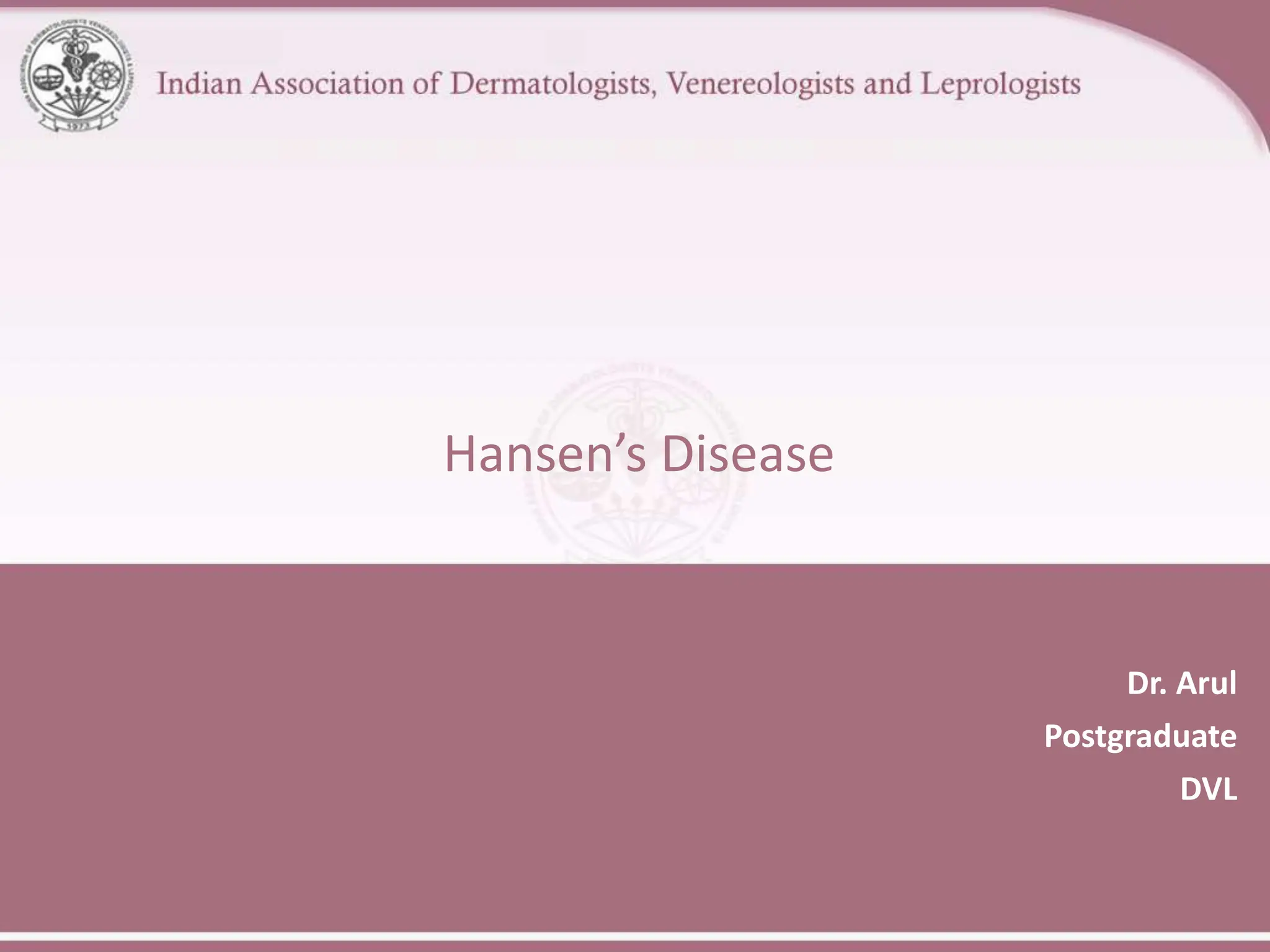 LEPROSY dermatology microbiology - hansen | PPTX