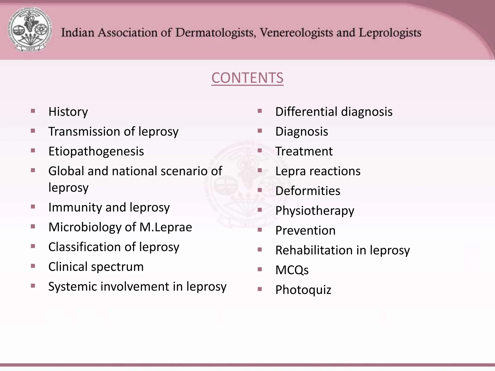 LEPROSY dermatology microbiology - hansen | PPTX