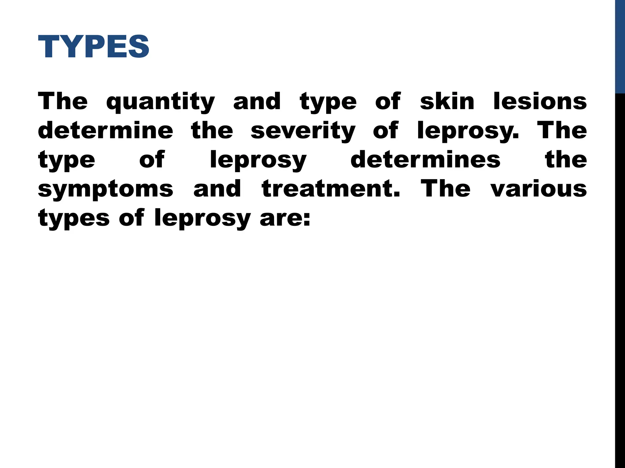 leprosy management of leprosy nursing students | PPTX