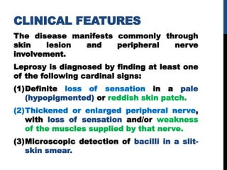 leprosy management of leprosy nursing students | PPTX