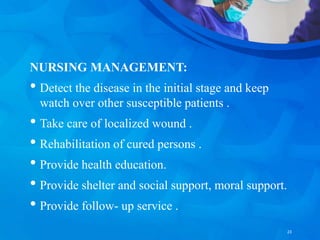 SKIN DISORDERS ADULT HEALTH NURSING-I LEPROSY.pptx
